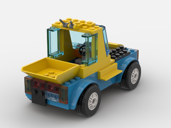 LEGO MOC 60325 Pickup by BrickBash | Rebrickable - Build with LEGO