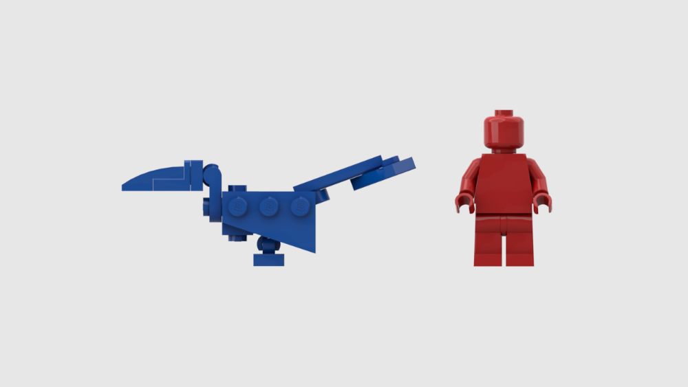 LEGO MOC-228131 Velociraptor mongoliensis bird by WinterGecko ...
