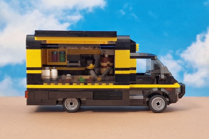 LEGO MOC Döner Express by nevertooold68 | Rebrickable - Build with LEGO