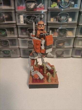 LEGO MOC Clone's AT-ST (minifigure scale) by Luckas_studs | Rebrickable ...