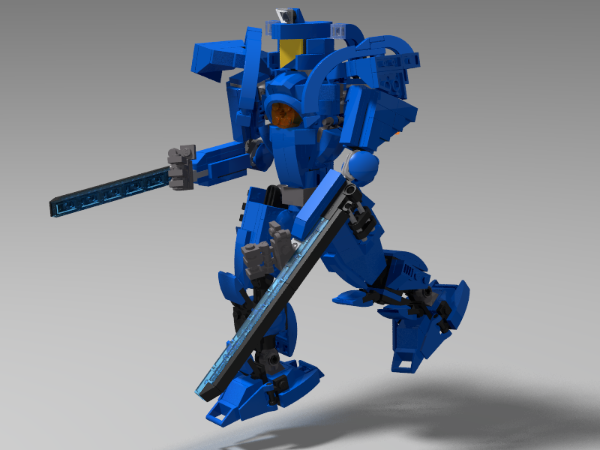 LEGO MOC Pacifik Rim: Gipsy by NL33 | Rebrickable - Build with LEGO