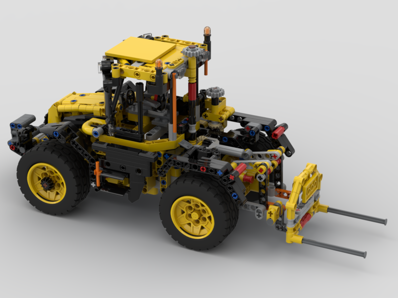 LEGO MOC-231608 42209 B-MODEL JCB FASTRAC by BricKimi | Rebrickable ...