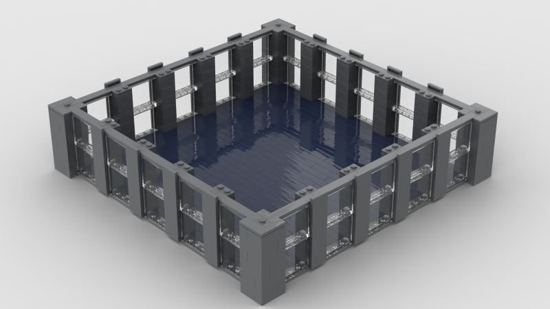 LEGO MOC Modular Skyscraper-1.5 m Tall (Full Build) by jbeisser ...