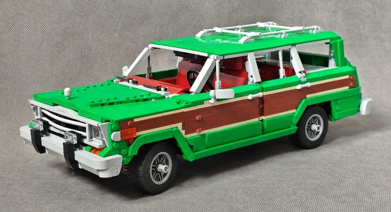 LEGO MOC-154446 Jeep Grand Wagoneer - Skyler White's car [Breaking Bad ...