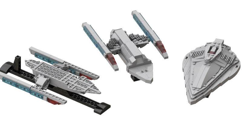 LEGO MOC USS Prometheus by hyphencubed | Rebrickable - Build with LEGO