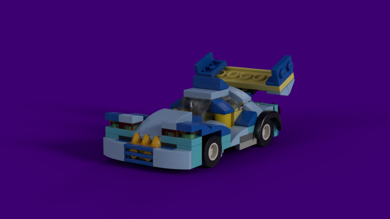 LEGO MOC Race Car KZ001 by SergoTheCreator | Rebrickable - Build with LEGO