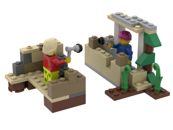 LEGO MOC BYGGLEK War scene by WafityYT | Rebrickable - Build with LEGO