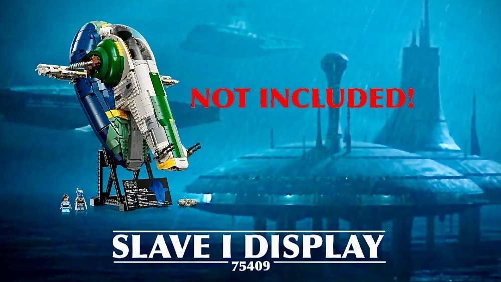 LEGO MOC-221283 Slave 1 Display Stand [75409] [75060] by ...