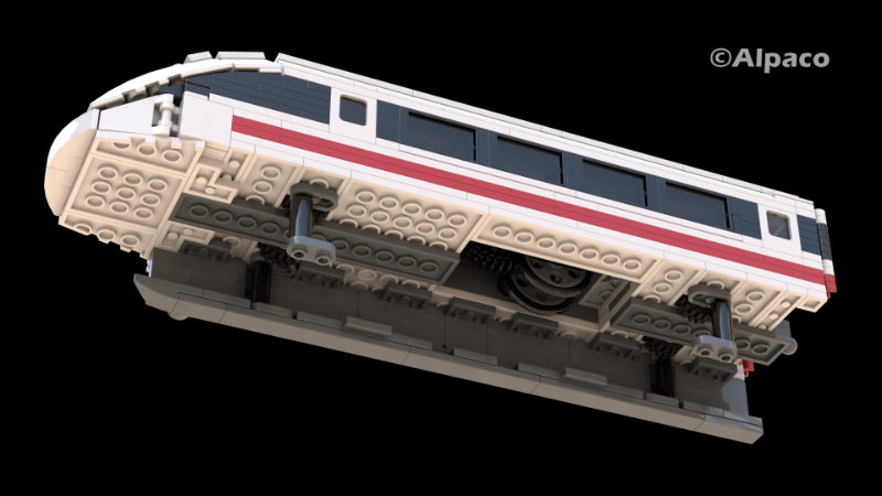 LEGO MOC Transrapid 08 by Alpaco | Rebrickable - Build with LEGO