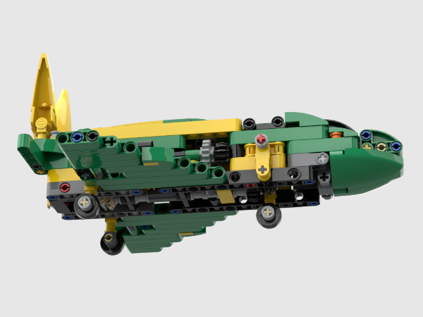LEGO MOC-176552 Jet Plane by Raptor9889 | Rebrickable - Build with LEGO
