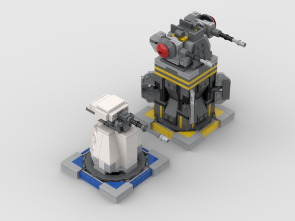 LEGO MOC-200775 Empire at war building Pads+ Turrets by McMOC ...
