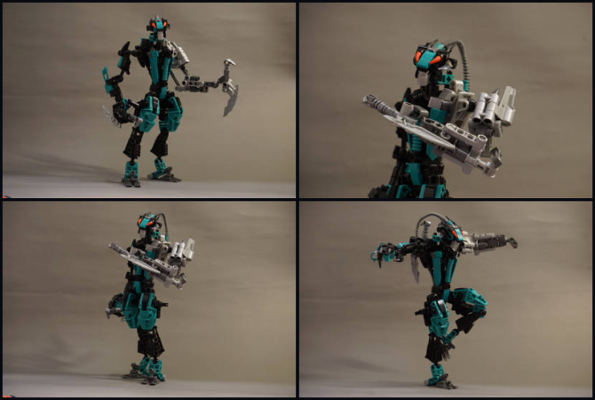 LEGO MOC Fj Lariska the huntress by Ferox_journey | Rebrickable - Build ...