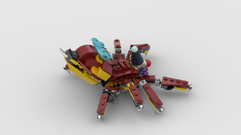 LEGO MOC Spider Clown by SparrowLegs | Rebrickable - Build with LEGO