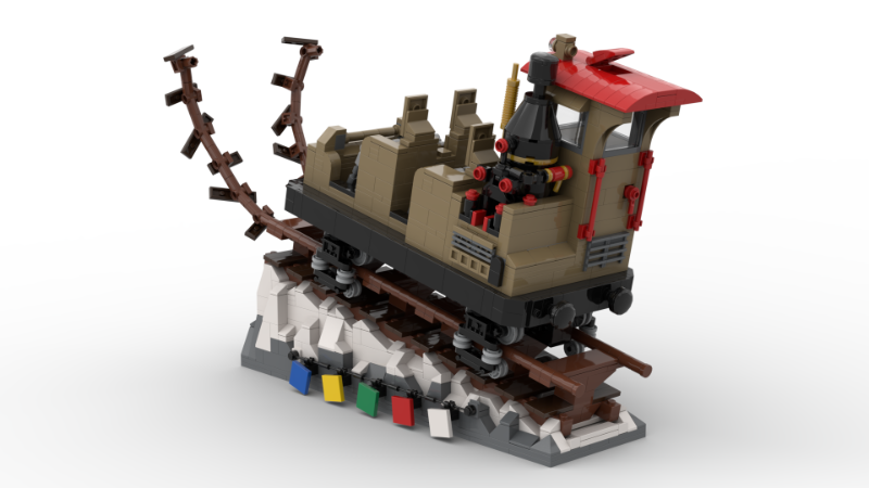 LEGO MOC ROLLERCOASTER - EXPEDITION EVEREST / Animal Kingdom by ...