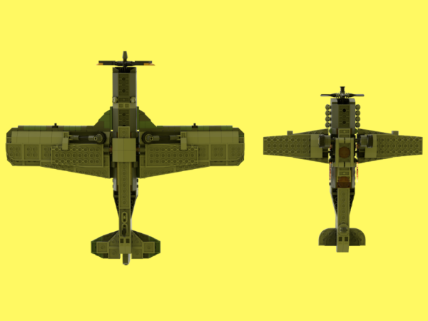 LEGO MOC 77012 Fighter Plane Chase - Pilatus P-2 Upgrade by MOC Maker ...