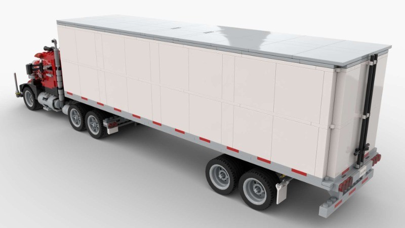 LEGO MOC-136391 Tractor Trailer for 4955 Big Rig Set by lacrymologyst ...