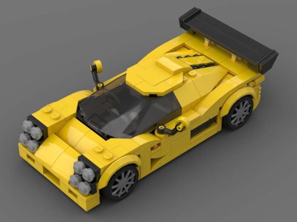 LEGO MOC Ultima GTR (updated V2) by avastyecookie | Rebrickable - Build ...