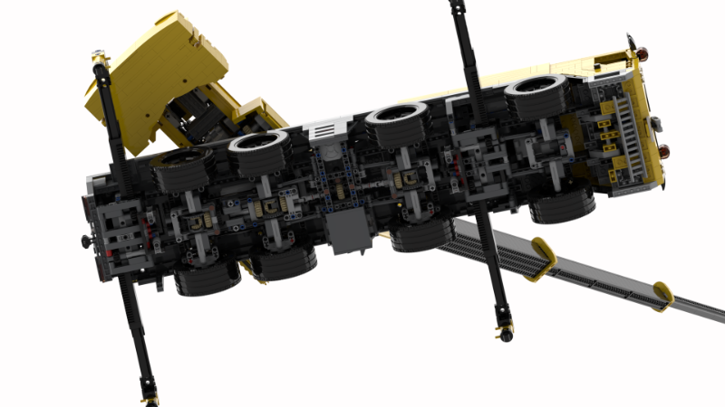 LEGO MOC Liebherr LTM 1090-4.2 mobile crane by lones_lego_creations ...