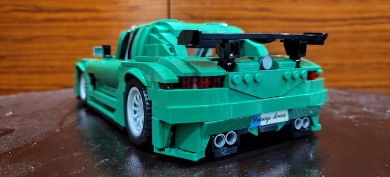 LEGO MOC-181041 Benz AMG SLS BS by Arisa | Rebrickable - Build with LEGO