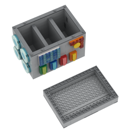 LEGO MOC Large Deckbox and Tokens for SWU TCG by MossyMocBricks ...