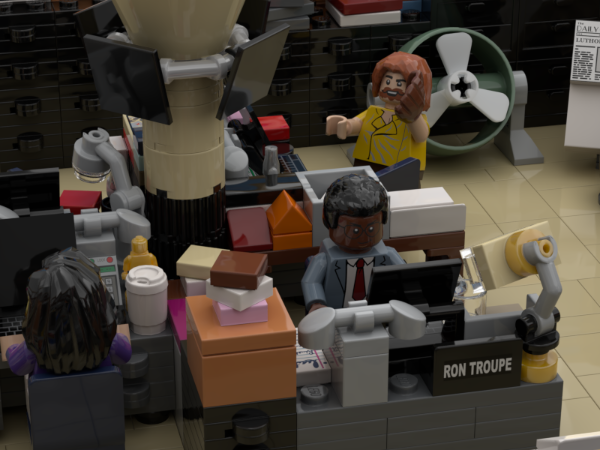 LEGO MOC Daily Planet Bullpen by Dynaguy | Rebrickable - Build with LEGO
