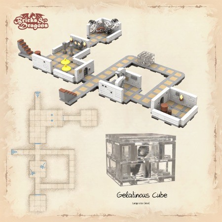 LEGO MOC 3-in-1 Dungeon by bricksndragons | Rebrickable - Build with LEGO