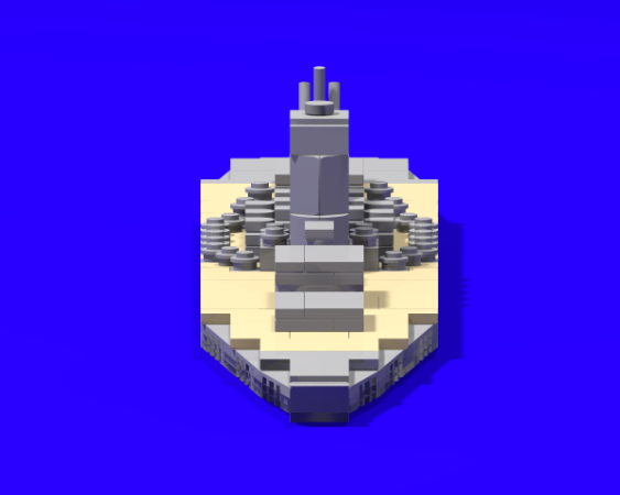LEGO MOC-177492 1:560 scale japanese battleship Yamato(1945) by ...