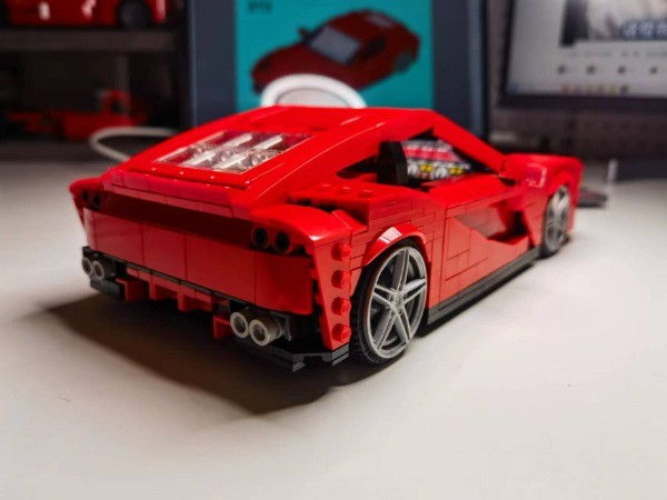 LEGO MOC Ferrari 812 Superfast by Arisa | Rebrickable - Build with LEGO