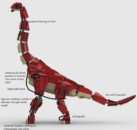 LEGO MOC-200326 Brachiosaurus by KarateKarnt | Rebrickable - Build with ...