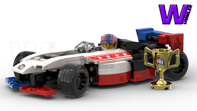 LEGO MOC-180453 Rocket Racer open wheel race car by Wummler ...