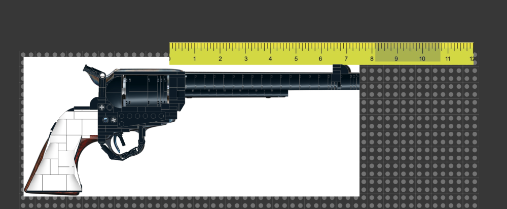 LEGO MOC-223261 Colt SAA Model 1873 Cavalry Revolver by DenaDesign ...