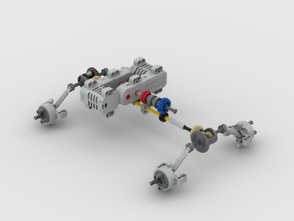 LEGO MOC Raid Buggy V2 with 2 BuWizz motors and a 2-Speed Gearbox by ...