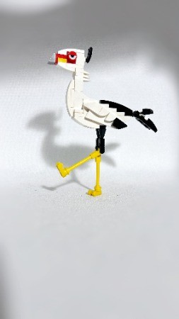 LEGO MOC Secretary bird - Sagittarius serpentarius by DiegoFontana ...