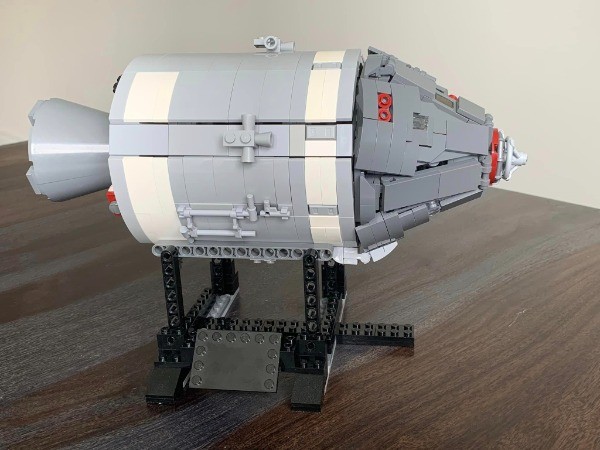 LEGO MOC Apollo Command Module MOC v2.0 by DadBricks | Rebrickable ...