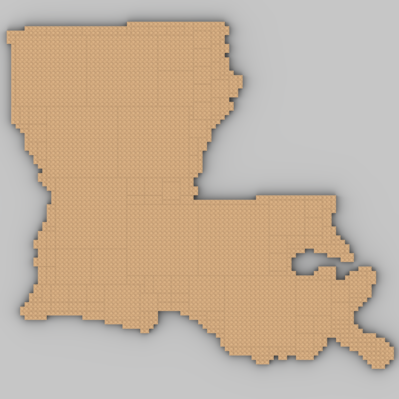LEGO MOC-179331 Giant Contiguous United States Map by hawkfan08 ...