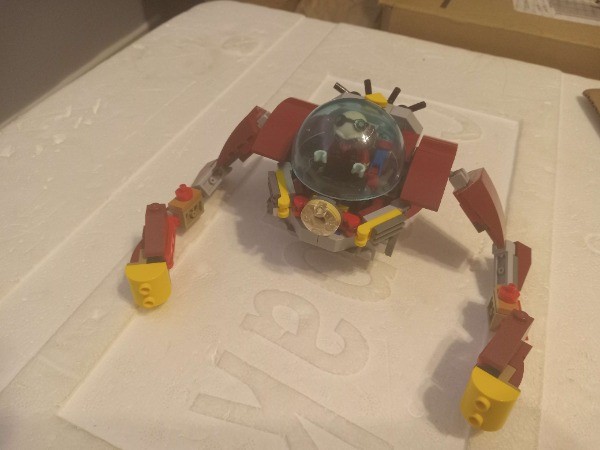 LEGO MOC-155838 31130 Alt - Eggman Big Arm Combat MOC - Sonic 3 ...