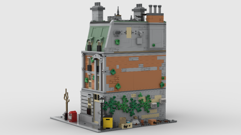 LEGO MOC Sanctum Sanctorum Debranded by mocscout | Rebrickable - Build ...