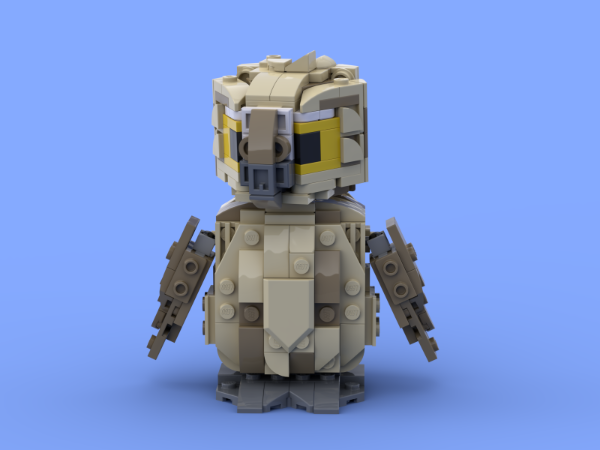 LEGO MOC Tan Owl by Penguins and plastic | Rebrickable - Build with LEGO