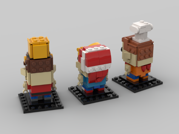 LEGO MOC Snap, Crackle and Pop Brickheadz (Rice Krispies) by Penguins ...