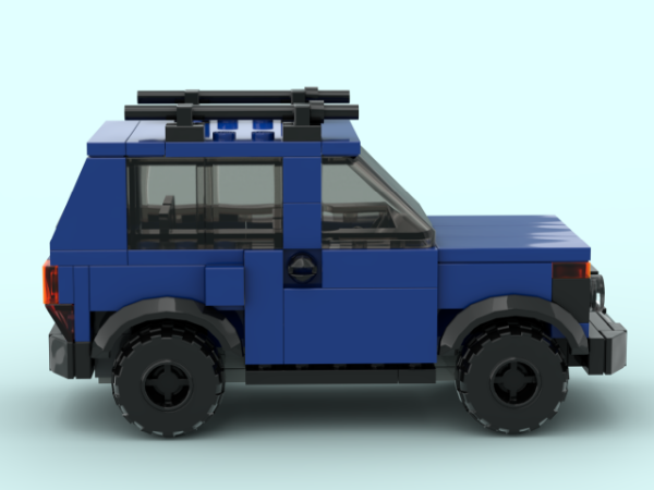 LEGO MOC Lada-Niva-Bronto by Spika_Virgo | Rebrickable - Build with LEGO