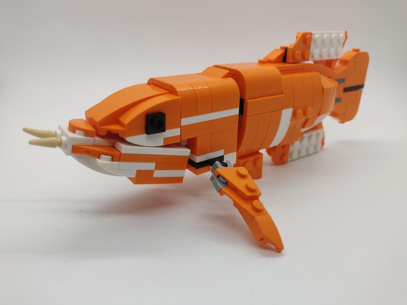 MOC Review: MOC-107742 Arowana Fish - 31129 Alternate Build ...