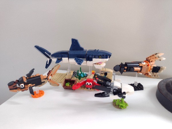 LEGO MOC Skylar Squid by diddesen | Rebrickable - Build with LEGO