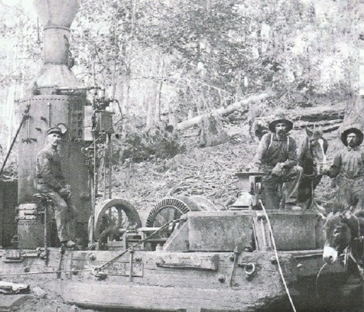 LEGO MOC Logging Steam Donkey by nutz_n_bolts | Rebrickable - Build ...