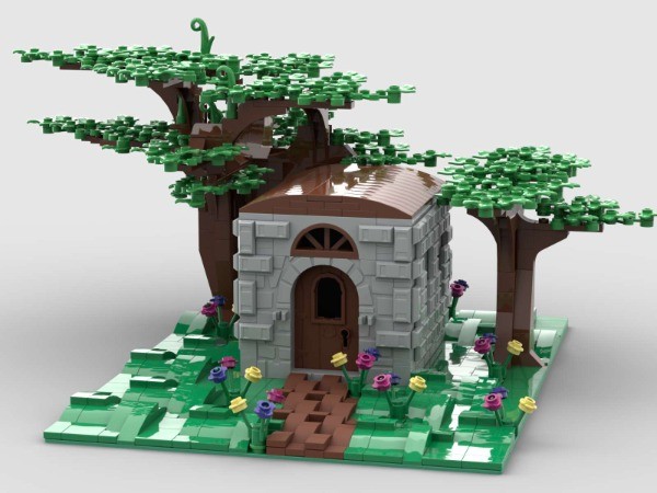 LEGO MOC small medieval house by PezzidiLego | Rebrickable - Build with ...