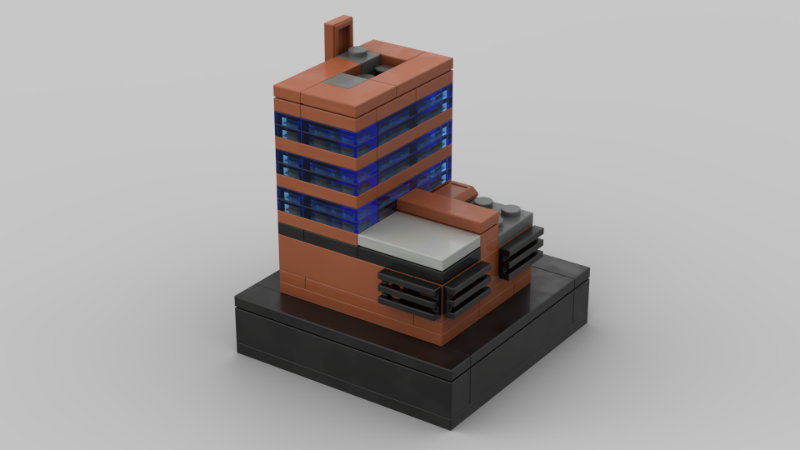 LEGO MOC CenturyLink Tower - SD by MocsByMattW | Rebrickable - Build ...