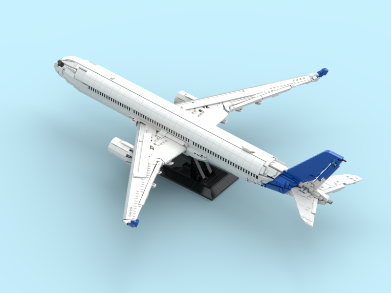 LEGO MOC Airbus A350-1000 Factory Livery by ryangc_productions ...