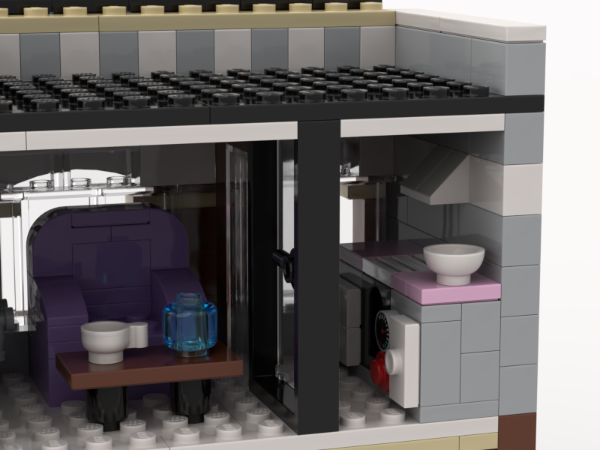 LEGO MOC Classic restaurant by cassieLiu | Rebrickable - Build with LEGO