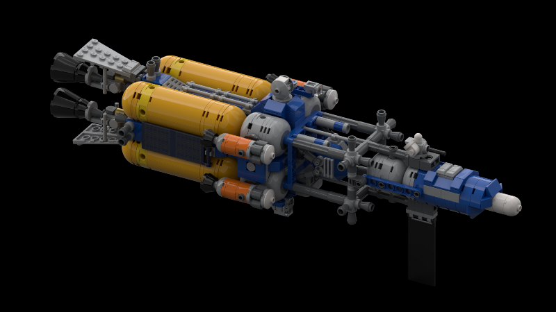 LEGO MOC-161425 NISO-class French Nuclear Spacecraft by BigSkwigg ...