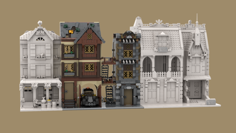 LEGO MOC Old Apartment Modular Building by lego_modular_building ...