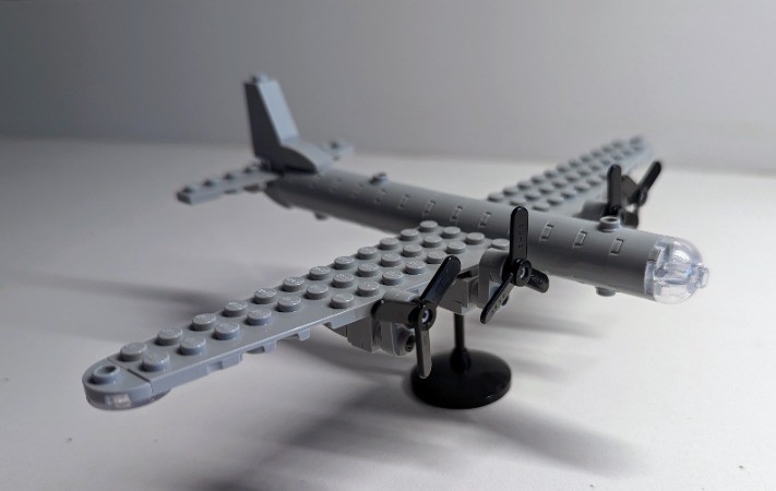 LEGO MOC B-29 Superfortress 1:180 by ej76az | Rebrickable - Build with LEGO